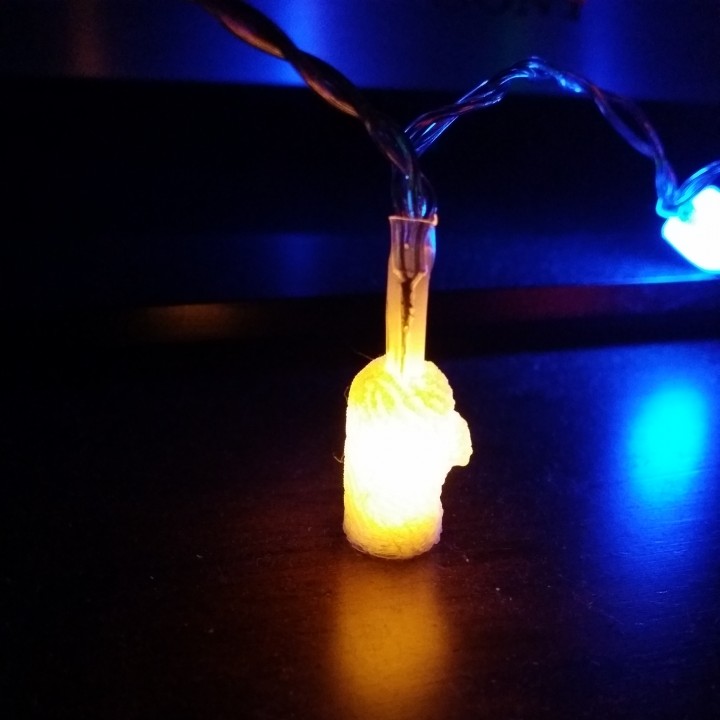 3D Printable Bender led light cover by Matthew