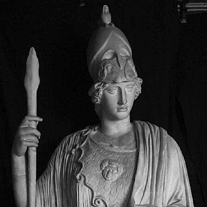 3D Printable Athena Pallas Giustiniani by SMK - Statens Museum for Kunst