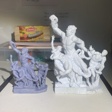 3D Printable Laocoon and His Sons by SMK - Statens Museum for Kunst