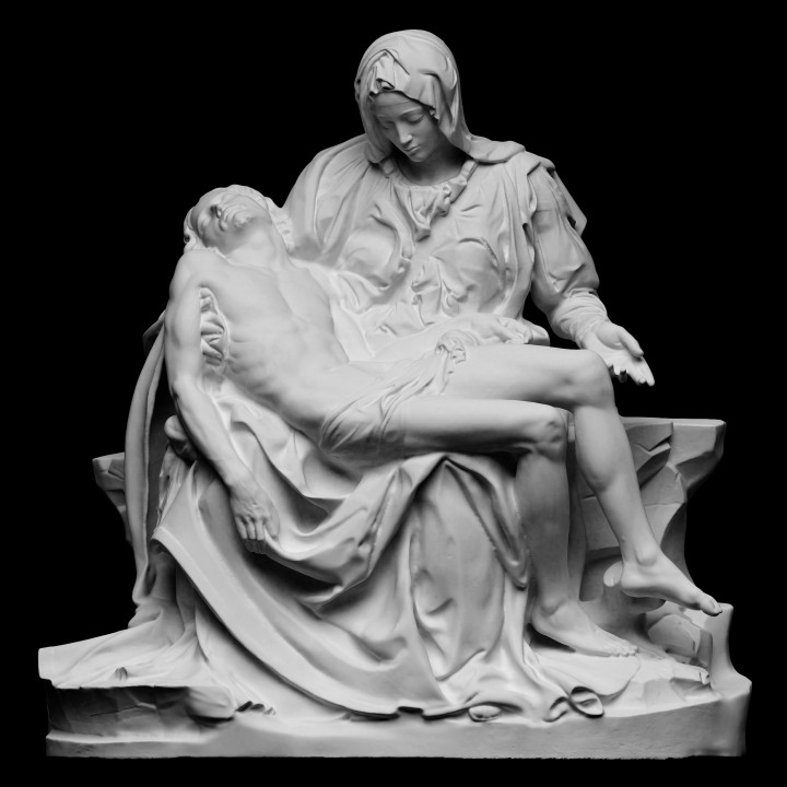 3D Printable La Pietà by SMK - Statens Museum for Kunst
