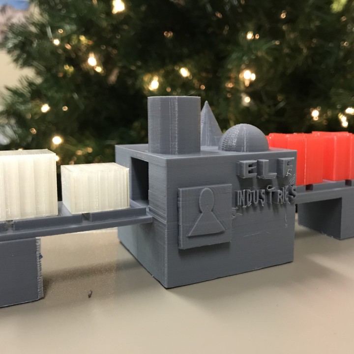 3D Printable present wrapping machine by Rob