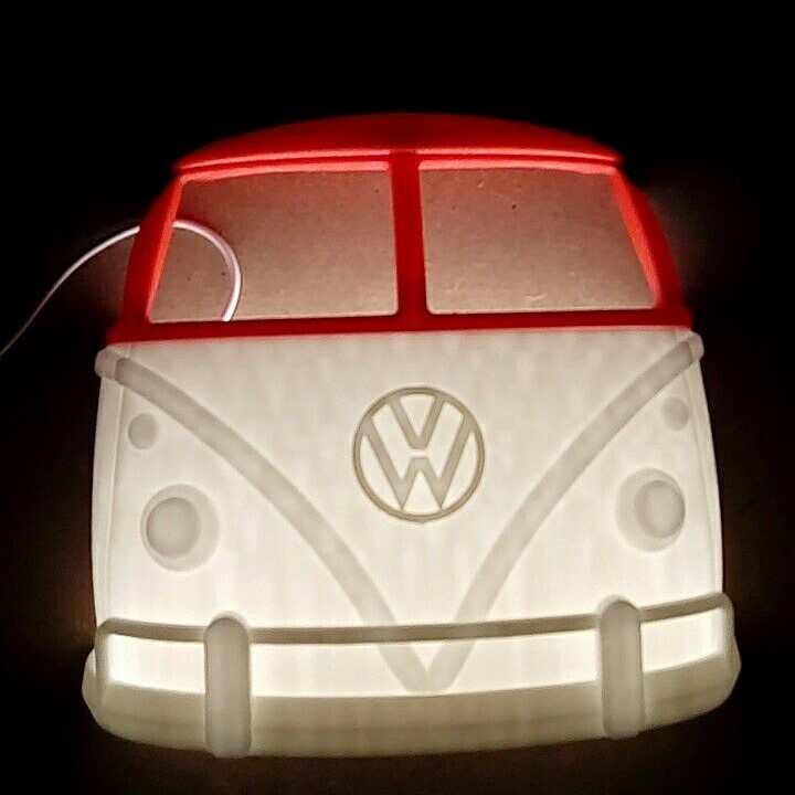 3D Printable VW Combi by Dam Gialczynski