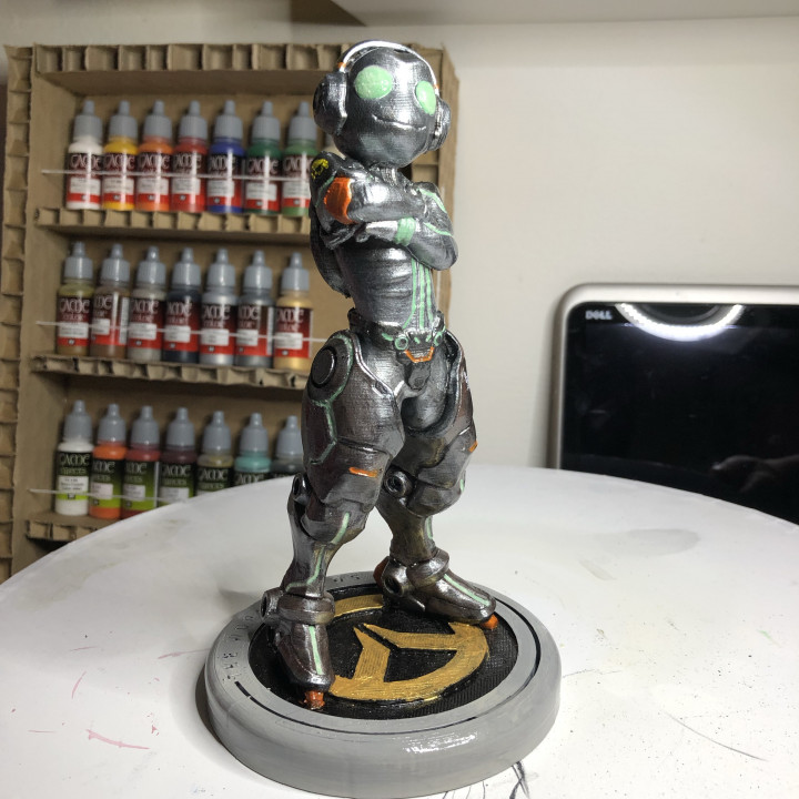 3D Print of Lucio - Overwatch by corgar