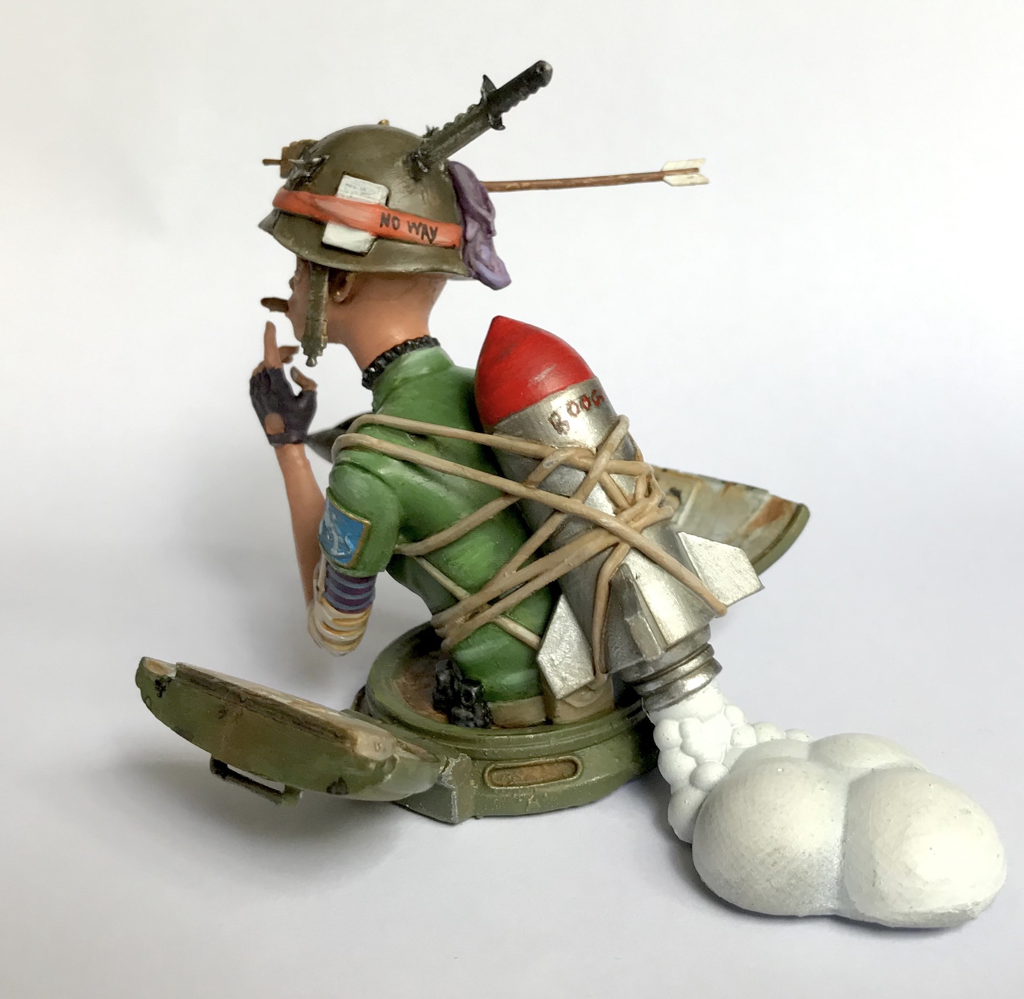 3D Printable Tank Girl by cmag