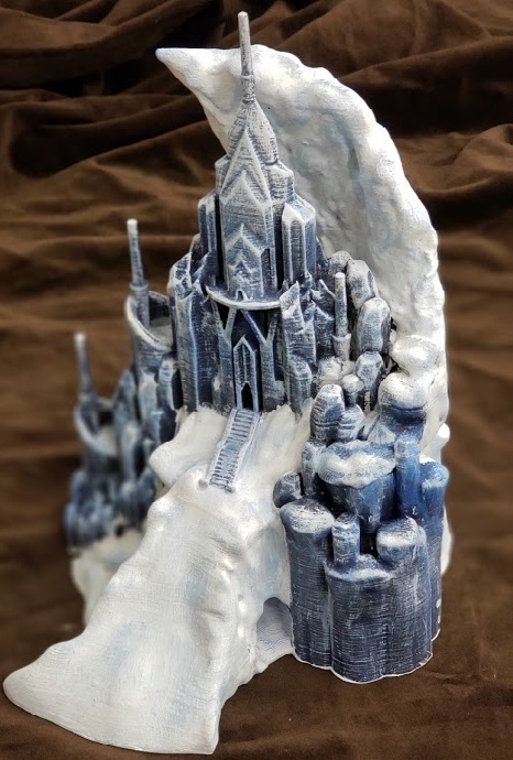 3D Printable Frozen Castle by Jukka Seppänen