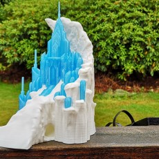 3D Printable Frozen Castle by Jukka Seppänen