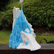 3D Printable Frozen Castle by Jukka Seppänen