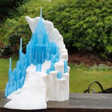 3D Printable Frozen Castle by Jukka Seppänen