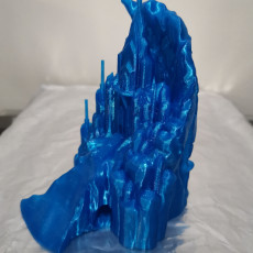 3D Printable Frozen Castle by Jukka Seppänen
