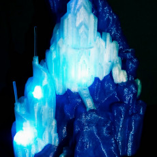 3D Printable Frozen Castle by Jukka Seppänen