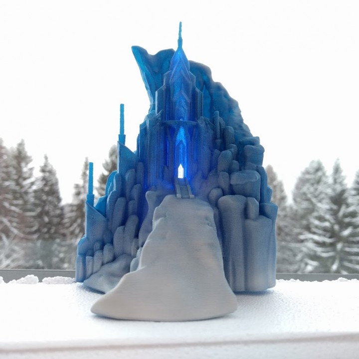 3D Printable Frozen Castle by Jukka Seppänen