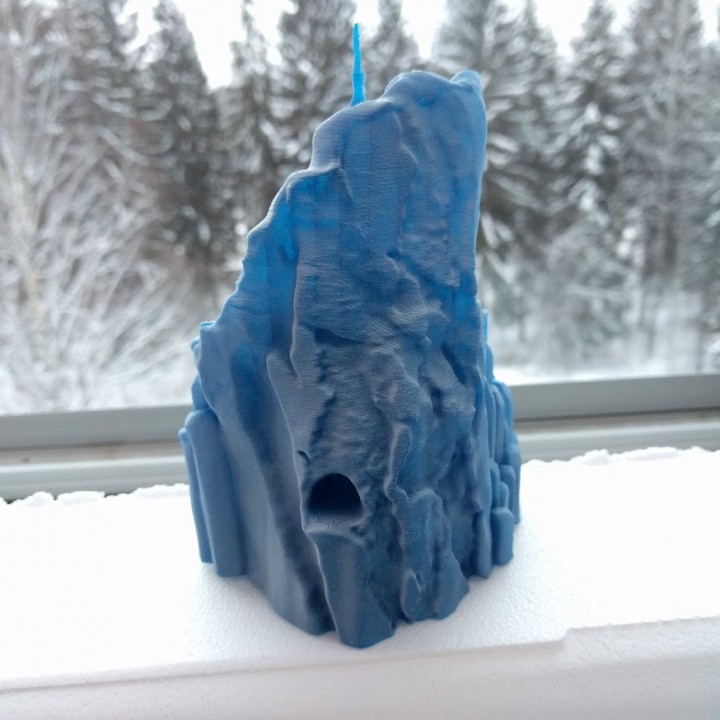 3D Printable Frozen Castle by Jukka Seppänen