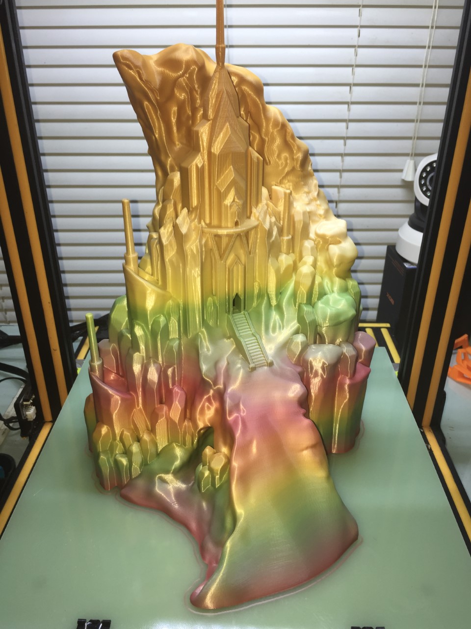 3D Printable Frozen Castle by Jukka Seppänen