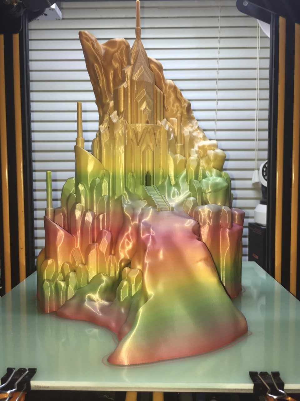 3D Printable Frozen Castle by Jukka Seppänen