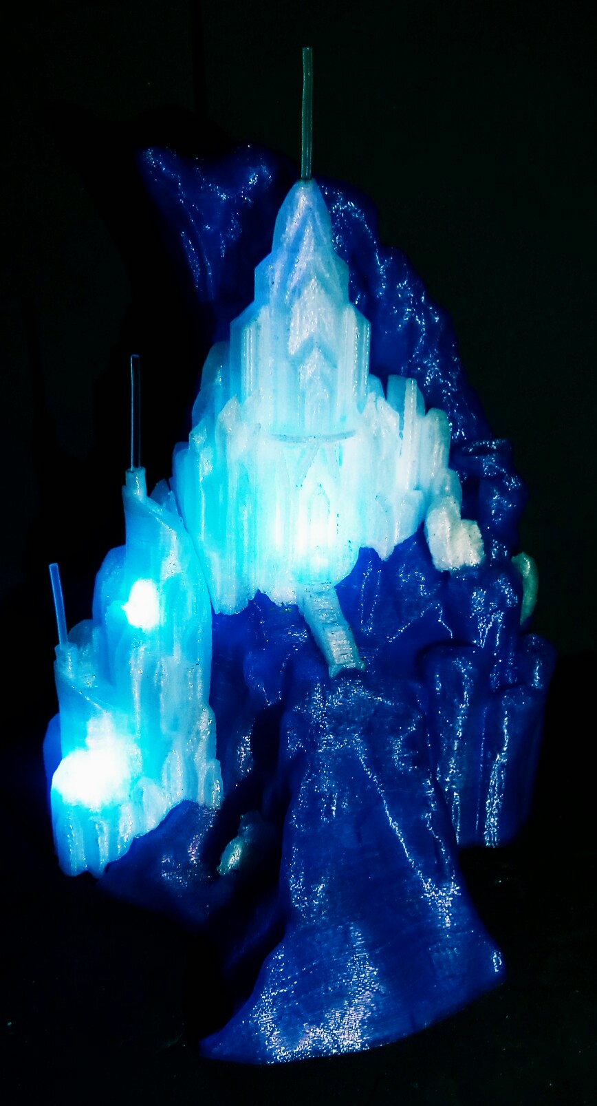 3D Printable Frozen Castle by Jukka Seppänen