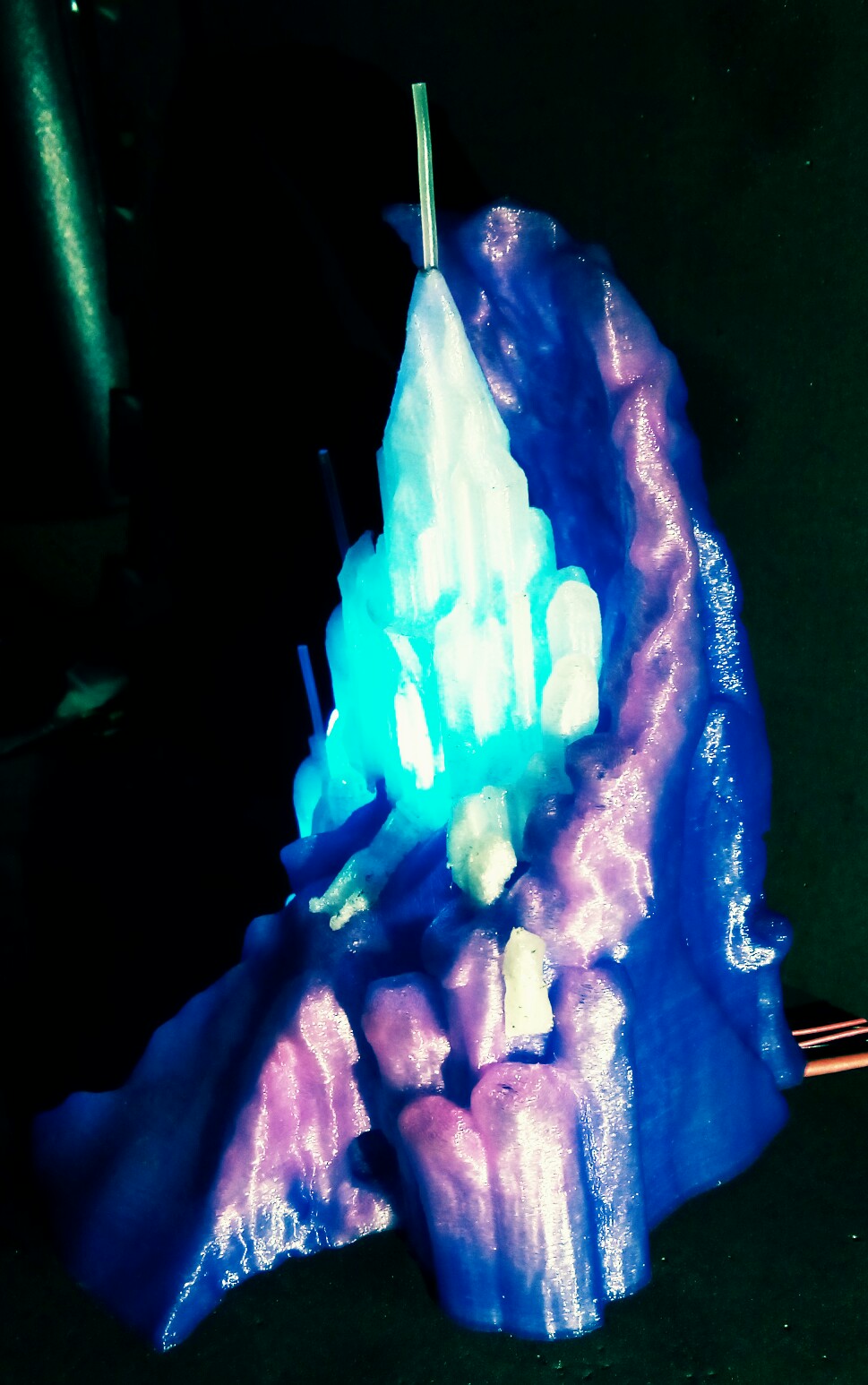 3D Printable Frozen Castle by Jukka Seppänen