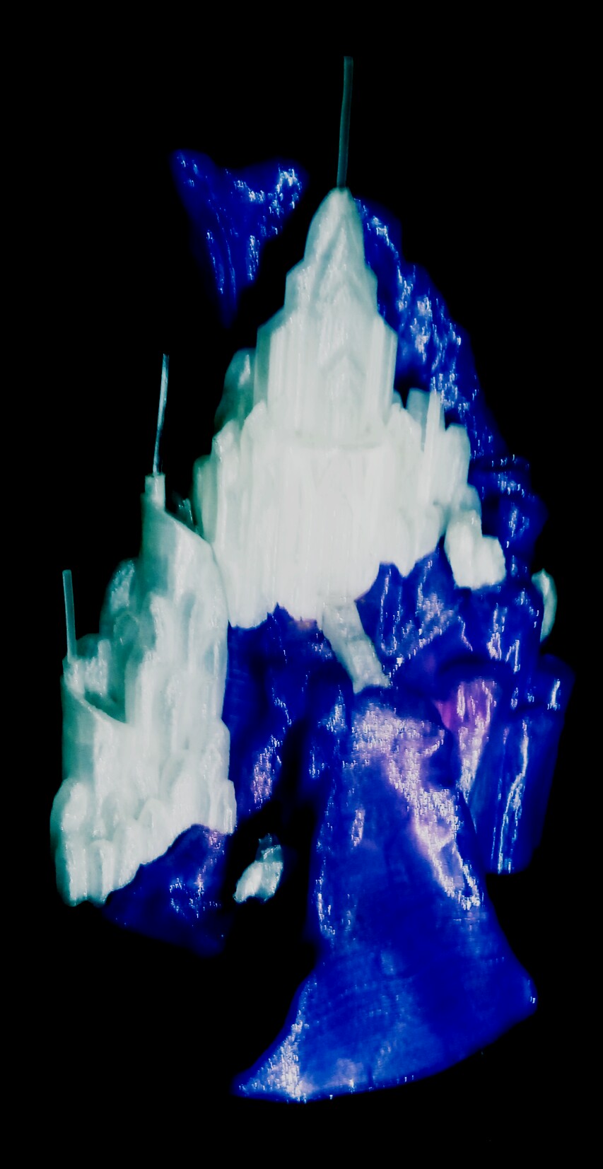 3D Printable Frozen Castle by Jukka Seppänen