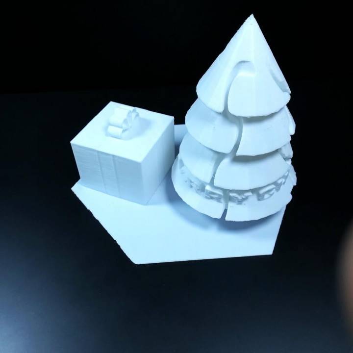 3D Printable The Merry Winter Tree by Michael Deoliveira