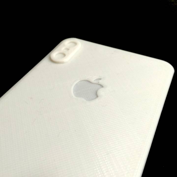 3D Printable iphone X 3D by Mendel Attuil