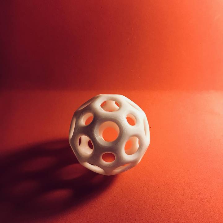 3D Printable Moon bauble by Nikol Sisane