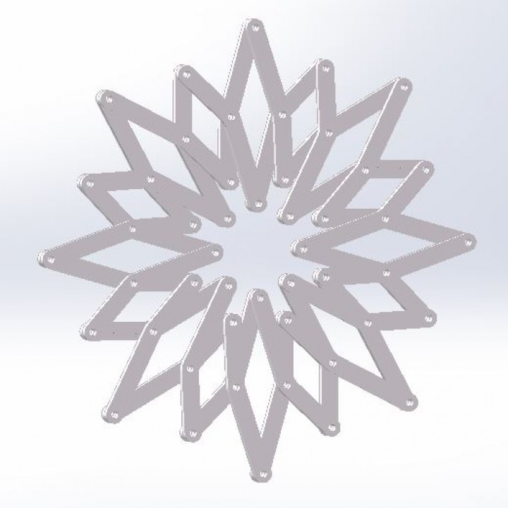 3D Printable Expanding structure-conceptual design for space shuttle ...