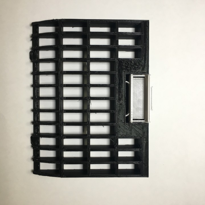 3D Printable Vacuum cleaner exhaust filter cover by MyMiniFactory Spare ...