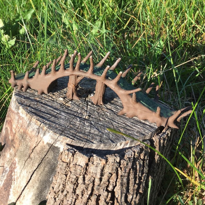 3D Printable Miniature Tree Bridge by Arthur Melander