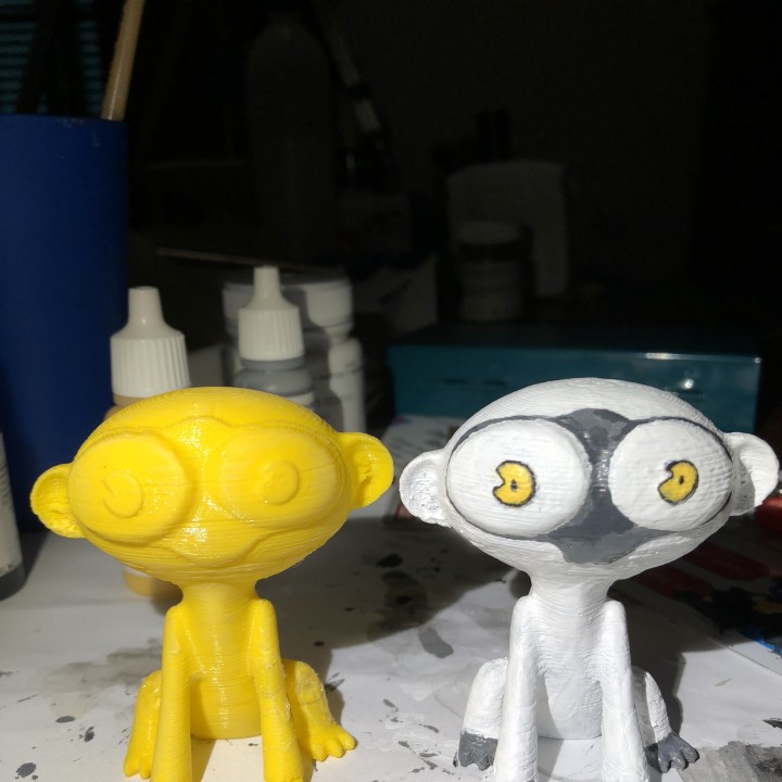 3D Printable sonic speed monkey(Kekkai sensen) by Ramon angosto artigues
