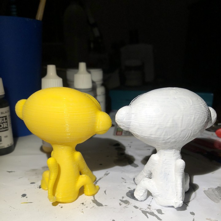 3D Printable sonic speed monkey(Kekkai sensen) by Ramon angosto artigues