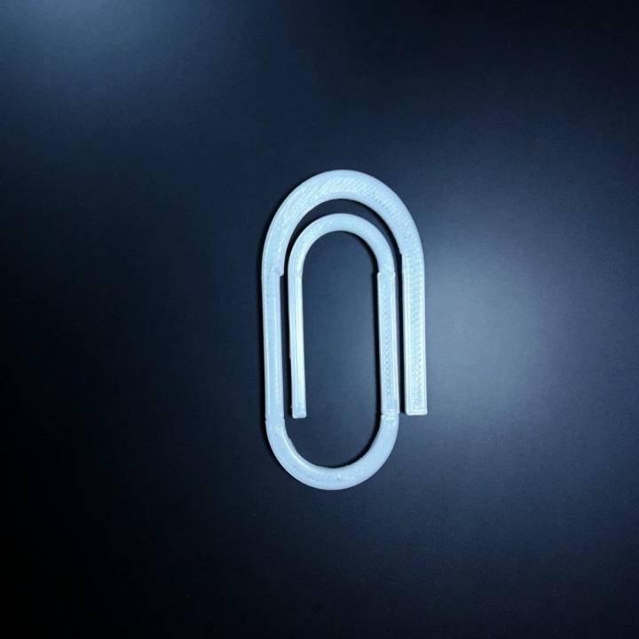 3D Printable Giant Paper Clip by Ryan Smith