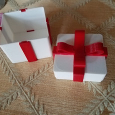 3D Printable Gift Box by Vladimir Mariano