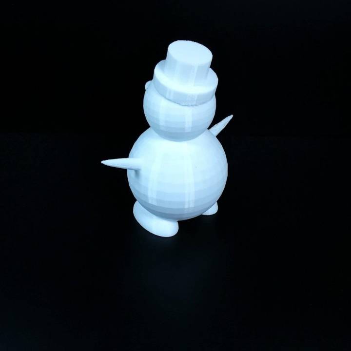3D Printable Frosty the Snowman by Thomas Probst
