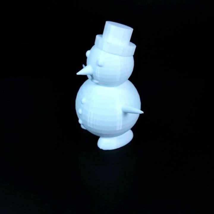 3D Printable Frosty the Snowman by Thomas Probst