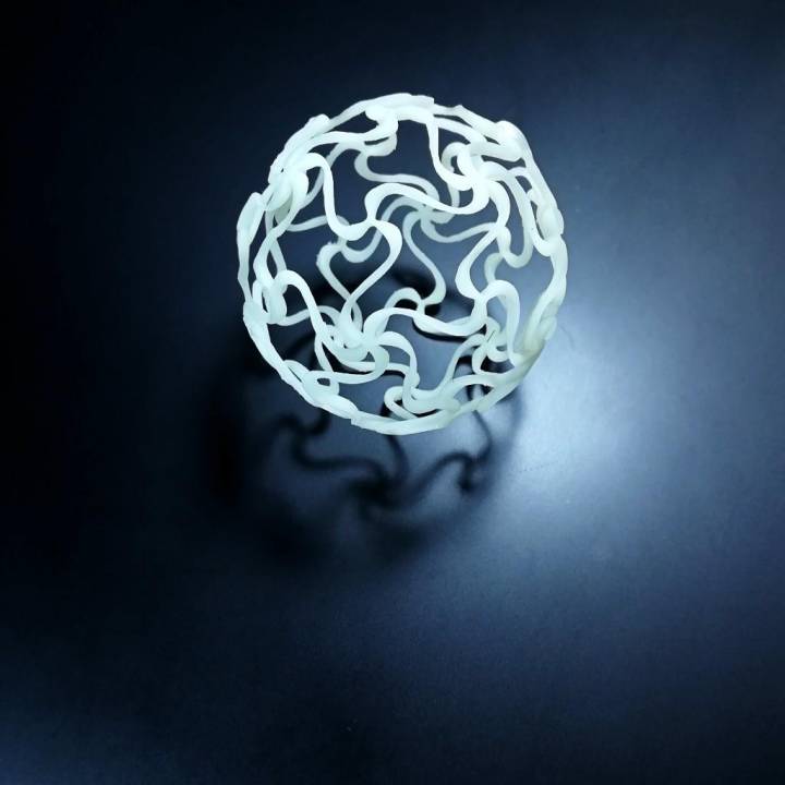 3D Printable Boule décorative V.1 by Bréjou Thierry