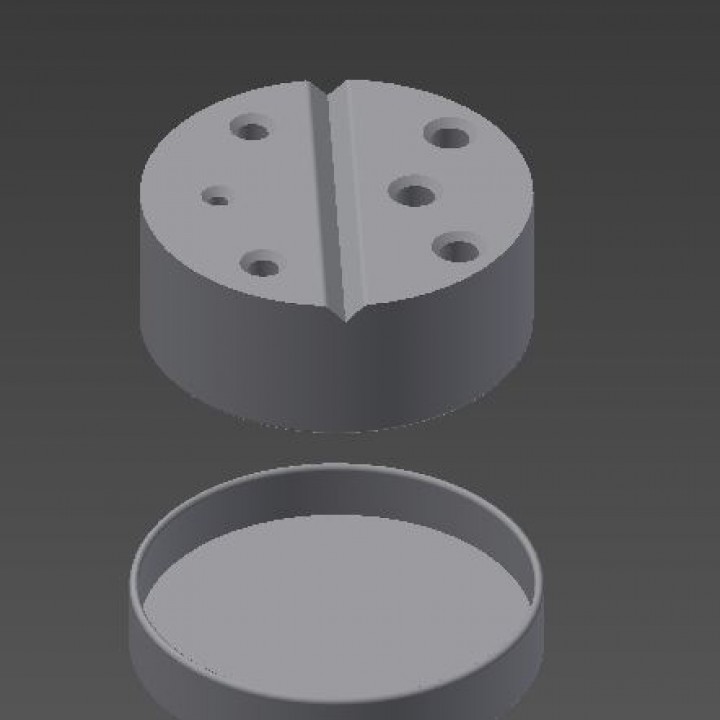 3D Printable Punch Block by Bill