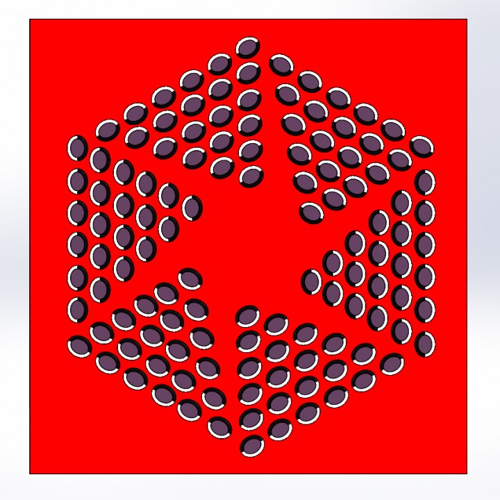 3D Printable 2d art by newton cristovam silva