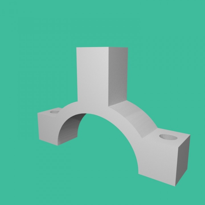 3D Printable 3 Point clamp by Brett Plowman