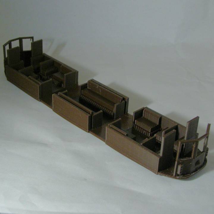 3D Printable Tram - Melbourne Tram by joe rimmer