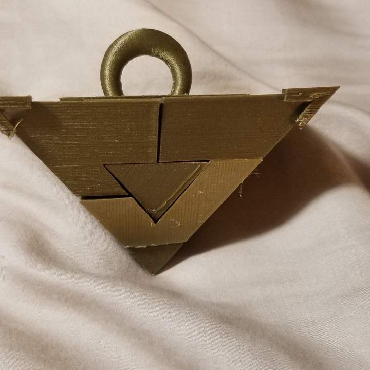 3D Printable Millennium Puzzle 3D Puzzle by Parke Bowman