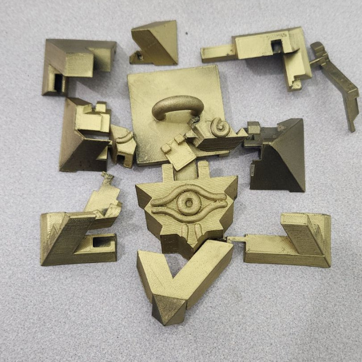3D Print of Millennium Puzzle 3D Puzzle by blademlalvaro2305