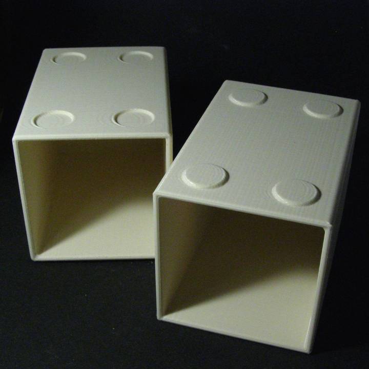 3D Printable Stackable Drawers by Joe Satterwhite