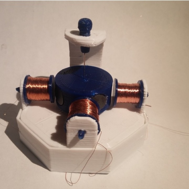 3D Printable pulse motor by Poroshenko