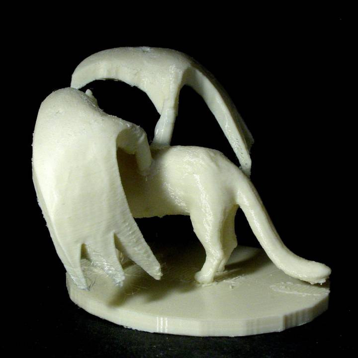 3D Printable Cathulhu by Devon McLean