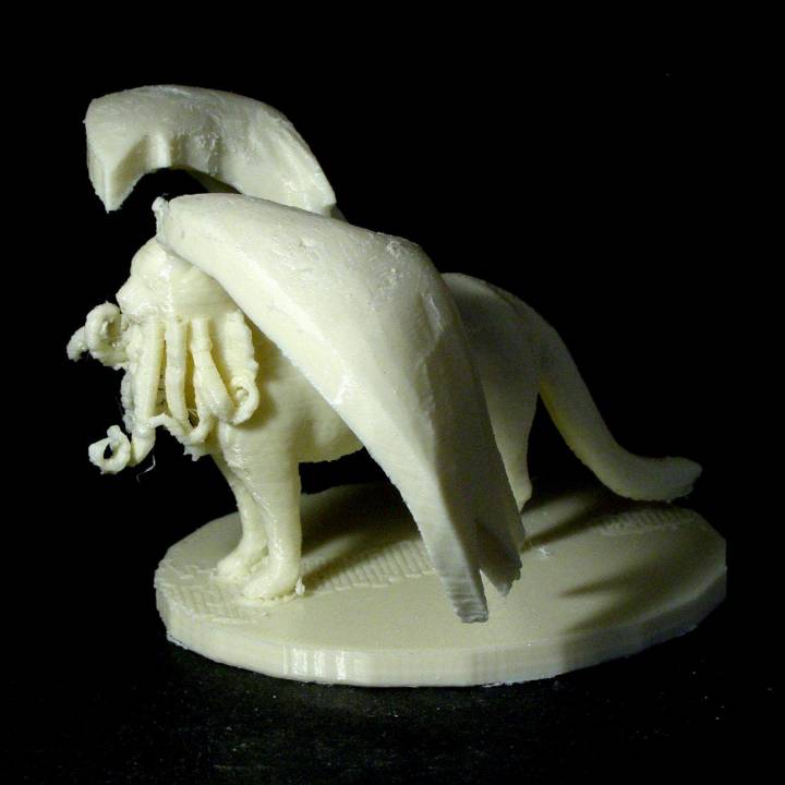 3D Printable Cathulhu by Devon McLean