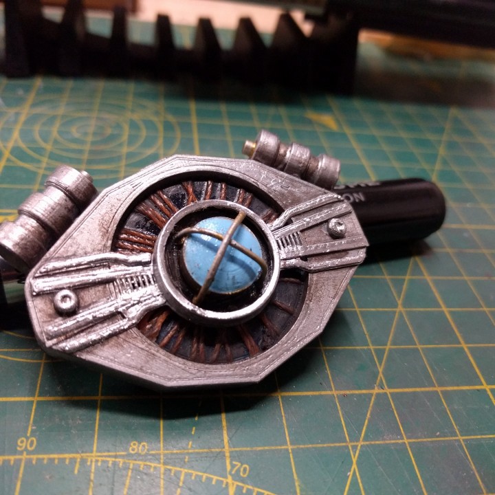 3D Printable The last Jedi Homing Beacon by Bart van der Westerlaken