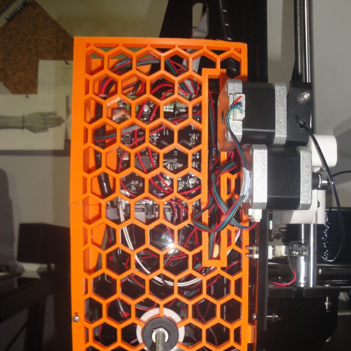 3D Printable Prusa i3 electrcal cover by The3dNerd!