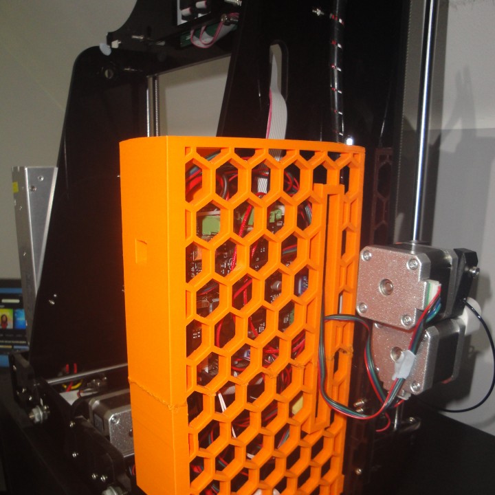 3D Printable Prusa i3 electrcal cover by The3dNerd!
