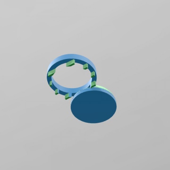 3D Printable Phone ring by Matias Cirillo