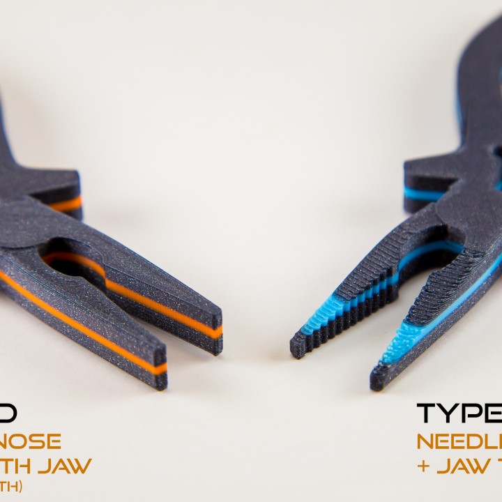 3D Printable Pliers - Self Opening by Shawn Gano