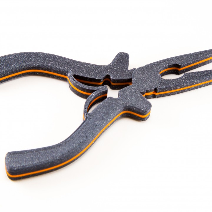 3D Printable Pliers - Self Opening by Shawn Gano